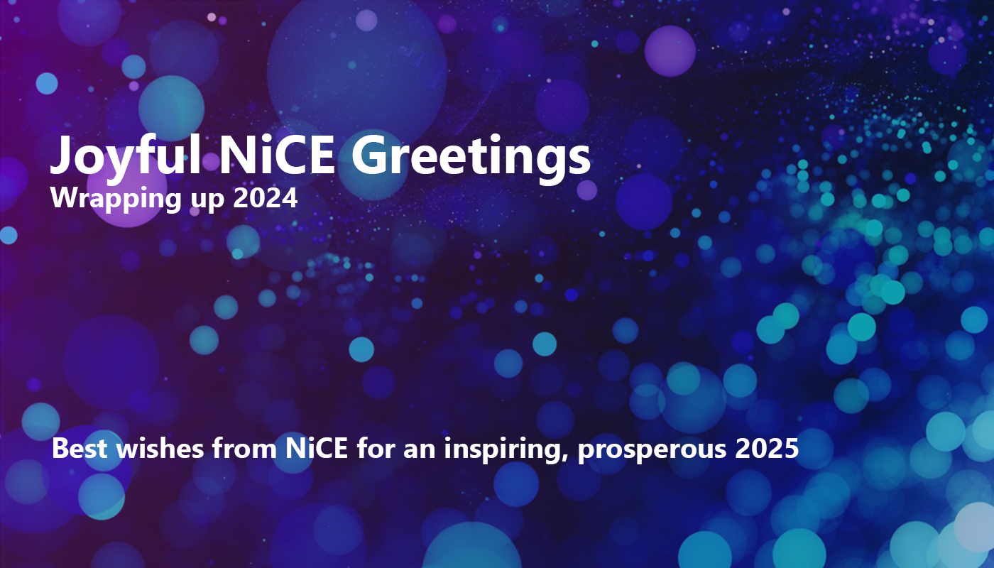 Joyful NiCE Season's Greetings, Wrapping up 2024